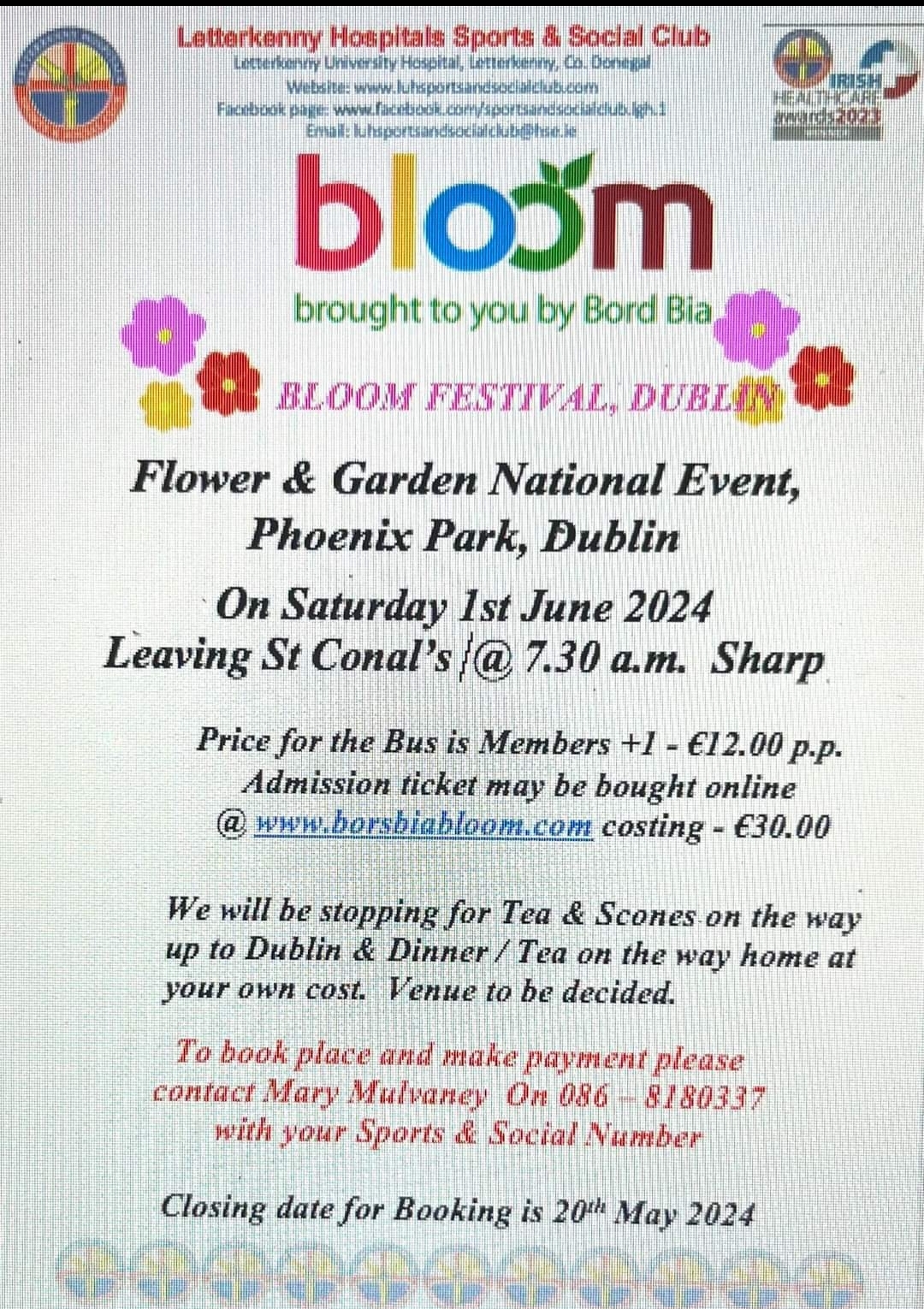 We will be travelling to the Bloom Festival, Ireland’s Largest ...