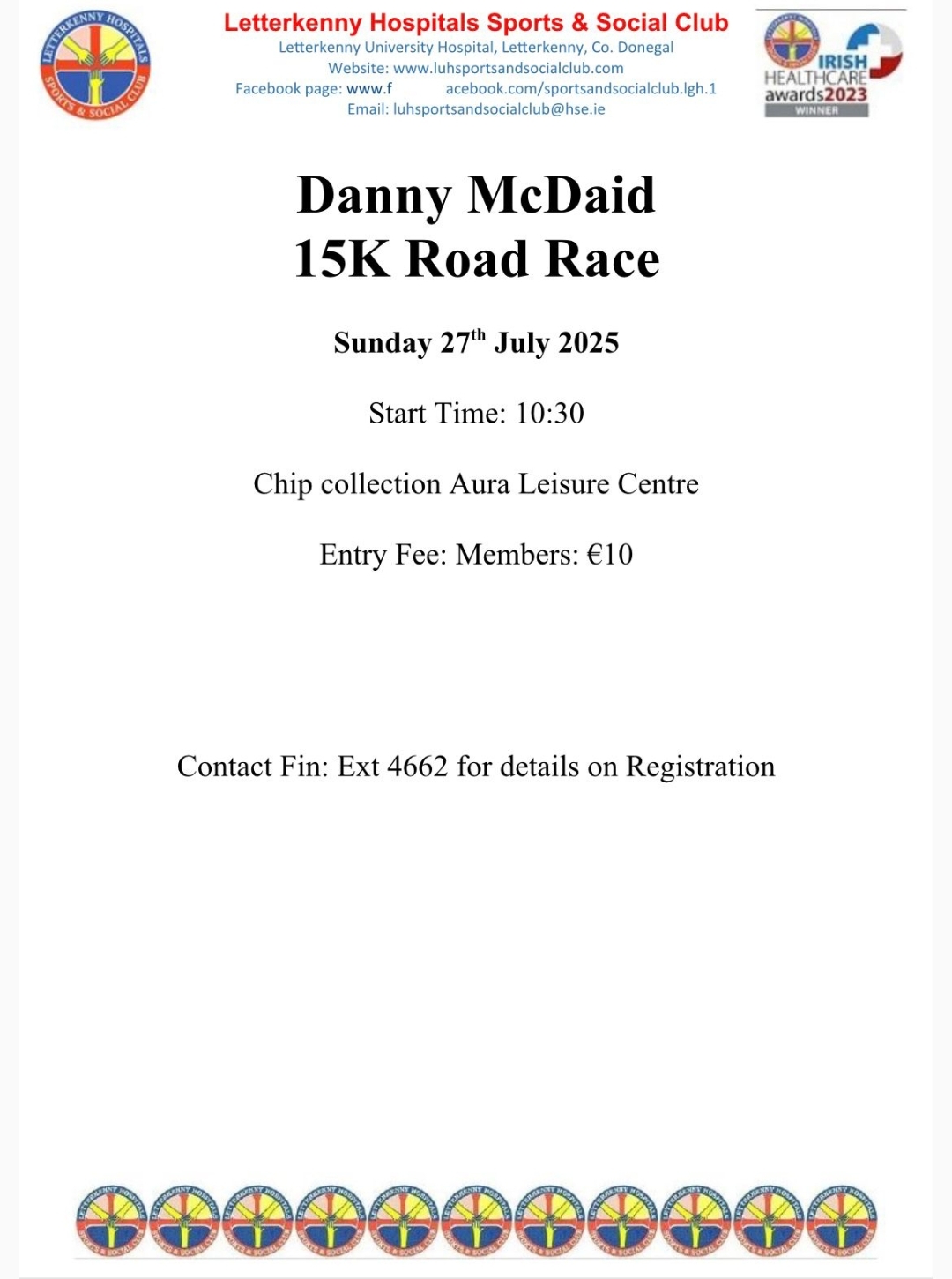 Please find poster attached with information & booking details on the ...